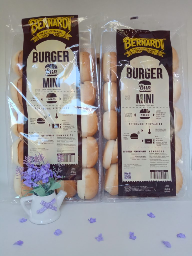 Roti Burger Bernardi Isi 20pc – Frozen Food Surabaya